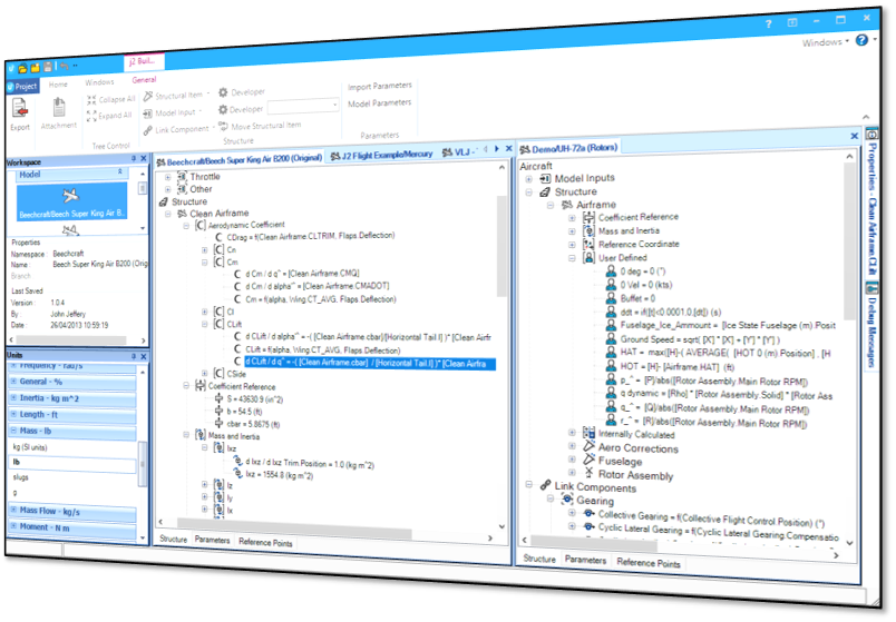 Fixed Wing - j2 Aircraft Dynamics
